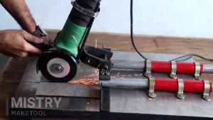 How To Make Sliding Angle Grinder Stand / Miter Saw | Mistry MakeTool