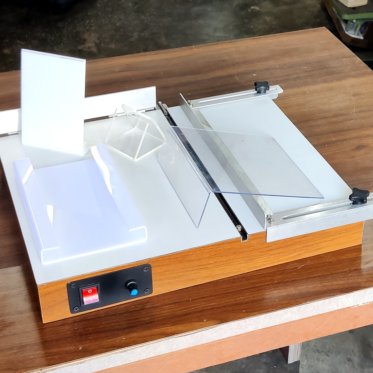 How To Make Acrylic Bending Machine | DIY PVC Sheet Bender | Mistry ...