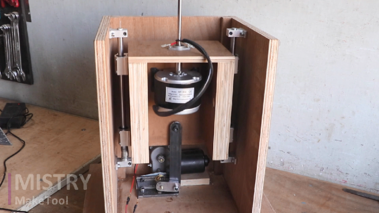 How To Make Oscillating Spindle Sander | Mistry MakeTool