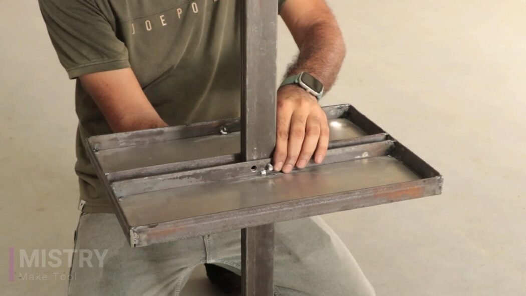 Sliding Angle Grinder Storage Rack | Mistry MakeTool