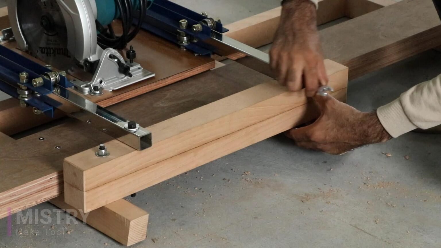 How To Make Panel Saw | DIY Woodworking Saw | Mistry MakeTool
